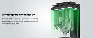 UniFormation GK3 ULTRA 16k SLA Resin Printer with HUGE 13.5" screen an