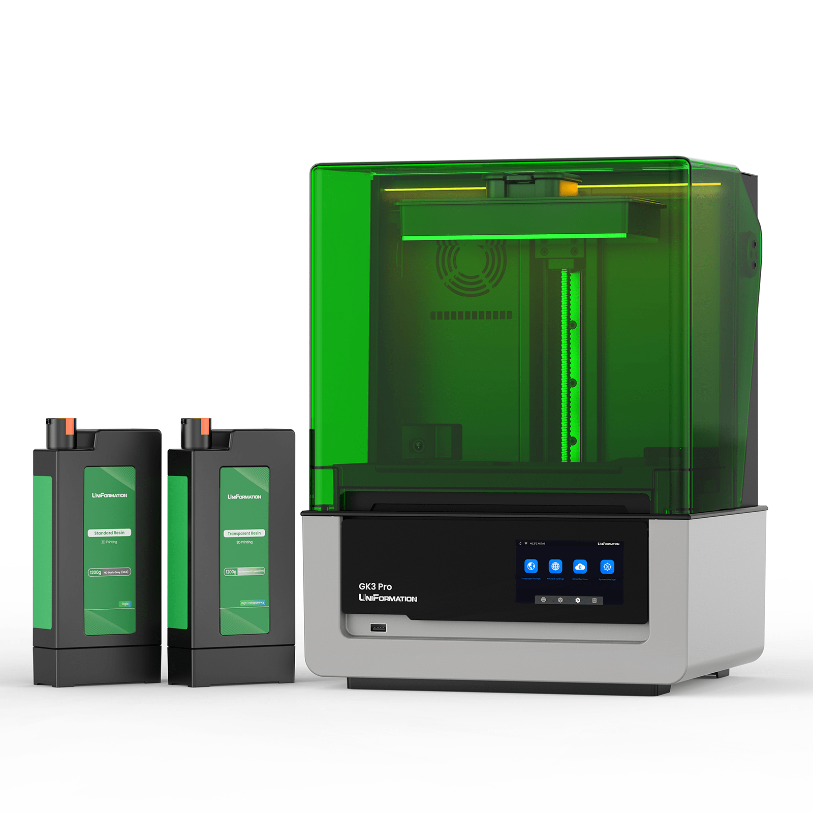 UniFormation GK3 Pro 16K Resin 3D Printer – UniFormation 3D Printer