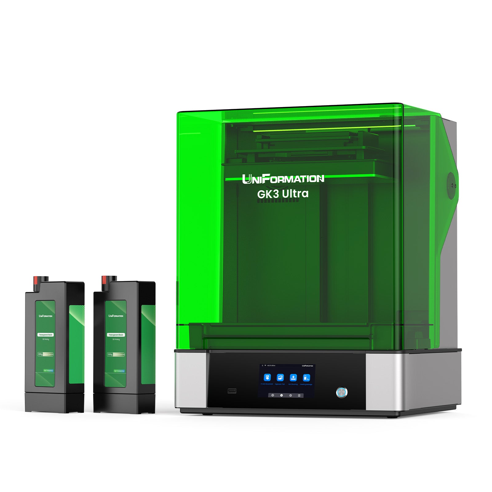 UniFormation GK3 Ultra 16K Resin 3D Printer – UniFormation 3D Printer